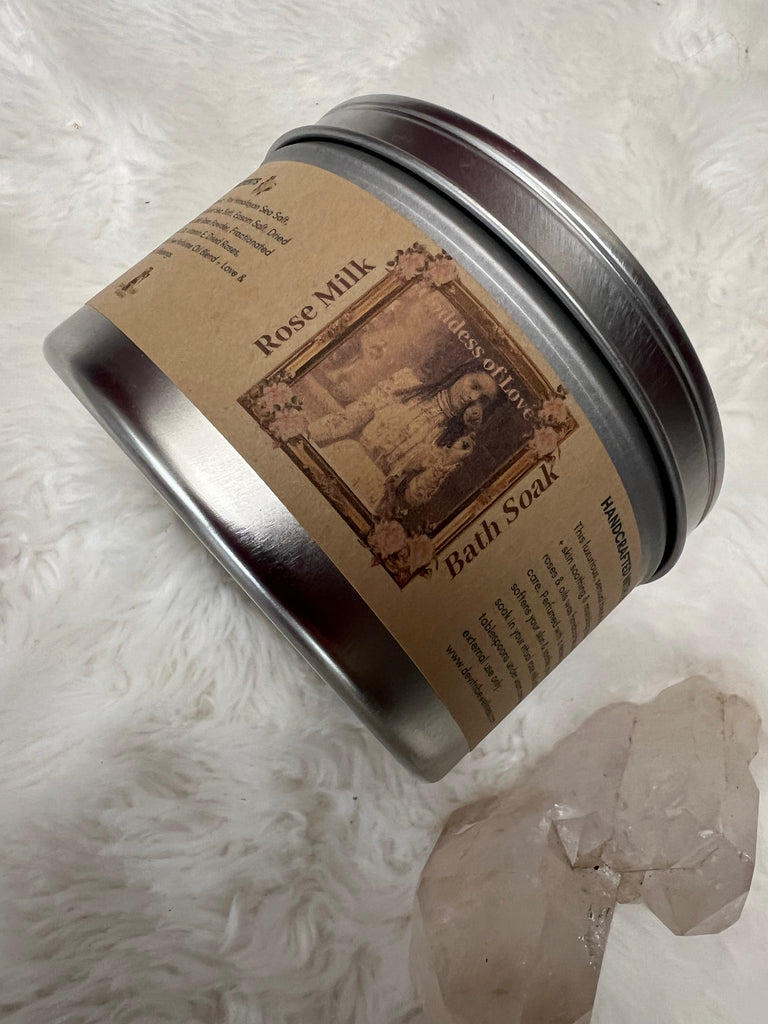 Goddess of Love Rose Milk Bath – Devi Tribe Wellness