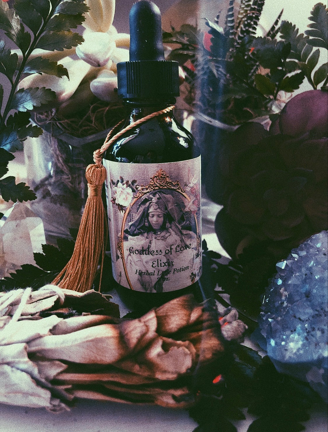 Goddess of Love Elixir - Herbal Love Potion 2 fl. oz – Devi Tribe Wellness